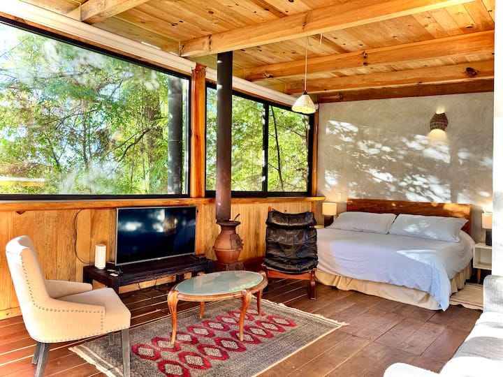 Wood Loft The Forest Espectacular Loft De Madera. - Valle de Bravo