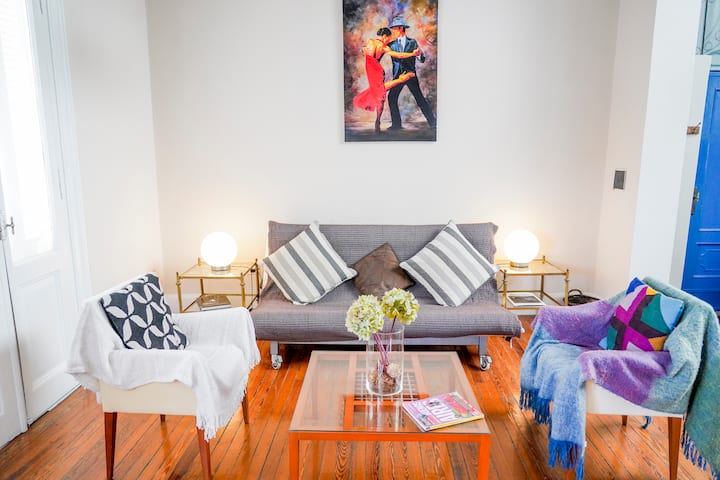 Bright 2bdrm/2bath Steps From Plaza Dorrego - Buenos Aires