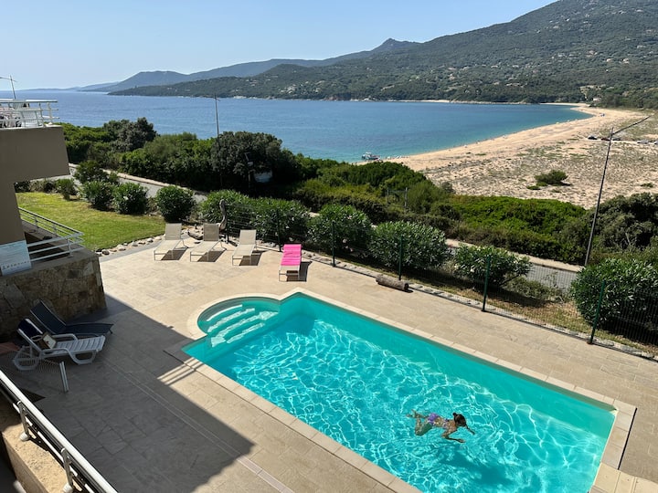 Grand Appartement T4, Piscine, Vue Exceptionnelle - Propriano