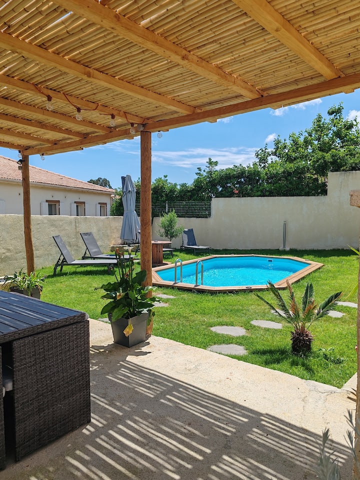Casa Bellissima Avec Piscine Proche De Bastia - Aéroport de Bastia Poretta (BIA)
