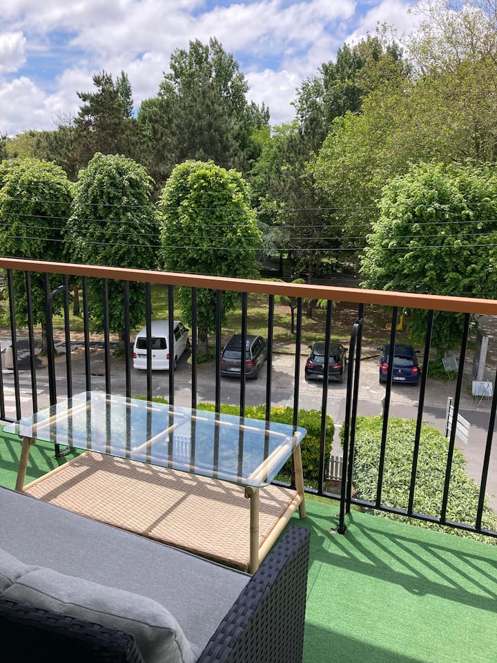 Studio, Parking Privé, 150m Plage, Port, Commerces - Plage Le Pouliguen