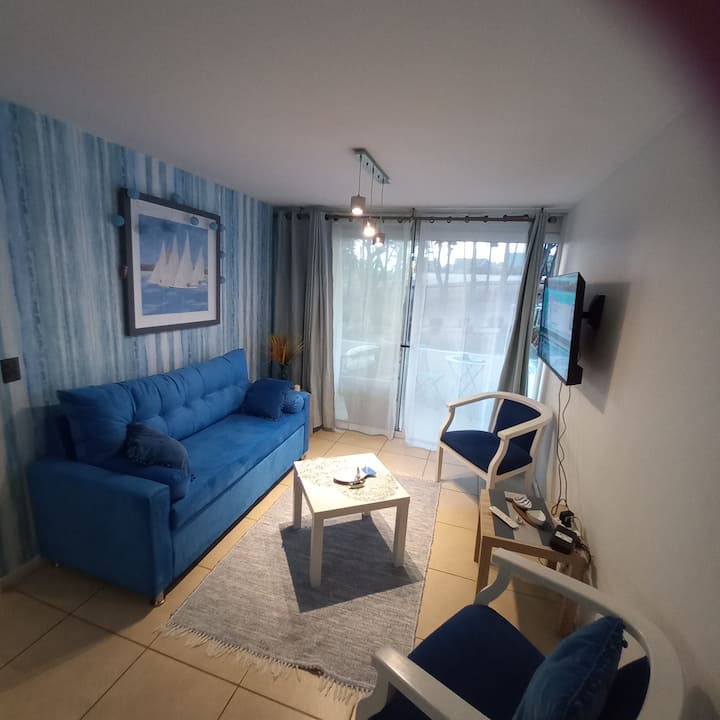 Acogedor Dep   A Pasos De La  Playa / El Tabito - El Tabo