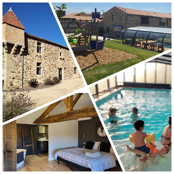 Logis De La Barbère Grand Gîte Proche Puy Du Fou - Vendée