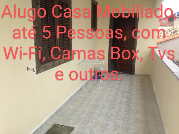 Casa Mobiliado Em Porto Real, Com Wi-fi E Garagem - Porto Real
