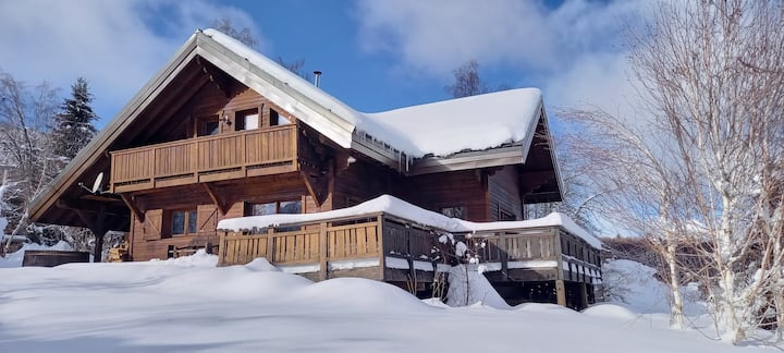 Grand Chalet Avec Sauna - Chambéry