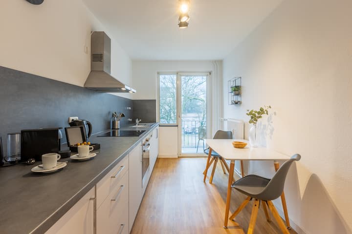 Glück Auf Appartements Lösorterstraße Premium - デュイスブルク