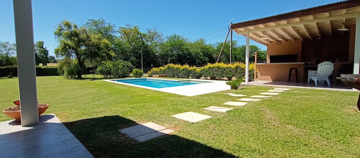 Casa De Campo Con Pileta, Quinta De Descanso! - Villa Rosa