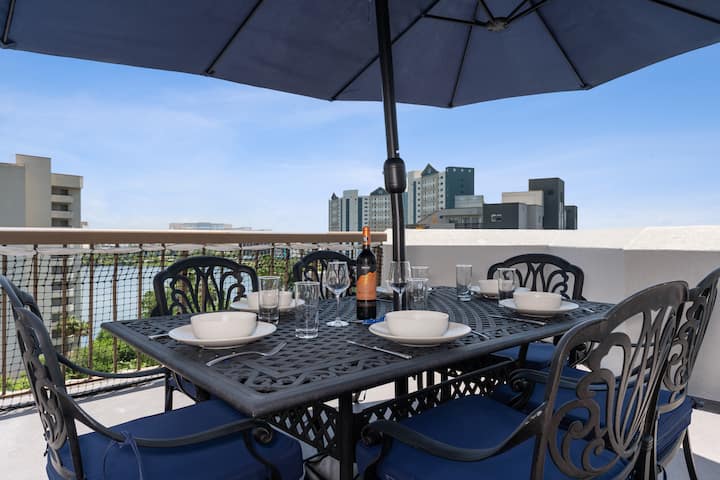 🕶Your Private Terrace In The Sky🕶 Great Views - 奧蘭多, FL