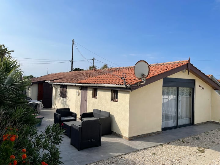 Villa "Marée Haute" Avec Wifi à 15o M De La Plage - Plage Vensac