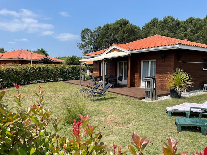 Villa  Tout Confort Dans Résidence De Vacances - Parentis-en-Born