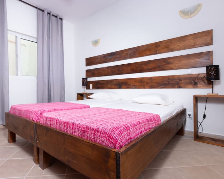 Coconut Houses- 3min Beach- Ac -Smarttv-wash Machi - Cabo Verde