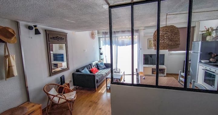 Vue Dégagée, Terrasse, Clim, Parking ! - Sète