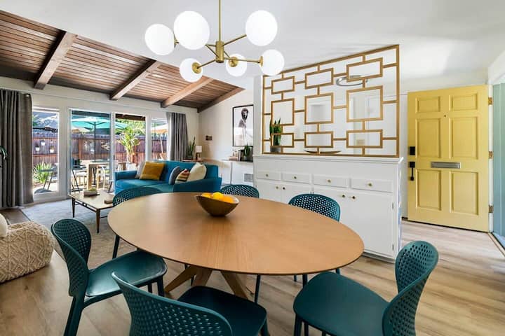 Mid-century Vibes | Free Parking | Private Patio - Carson, CA