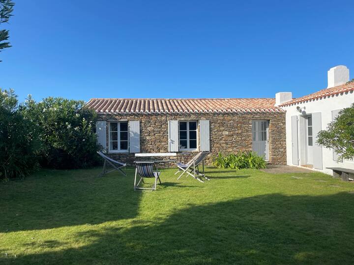 Yeu : Maison 6 Couchages/ Jardin 2000m2 - Île d'Yeu