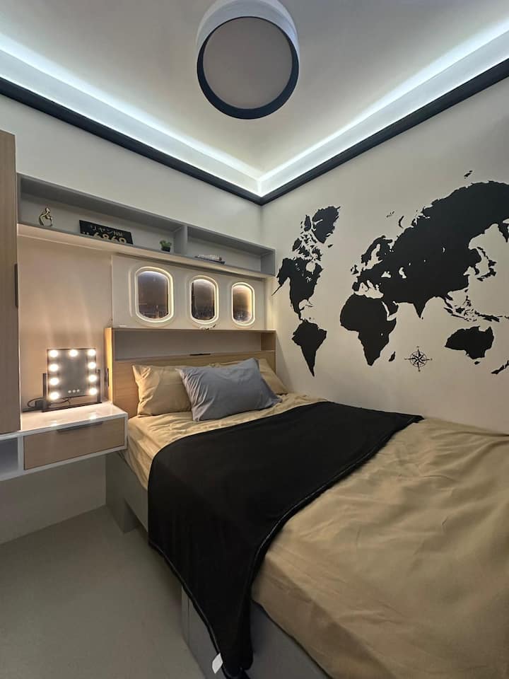 Affordable 1st Class Suite - Fame Residences. - Pasig