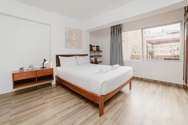 Bright 2br With Big Terrace In Heart Of Miraflores - Lima
