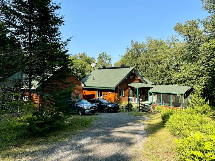 Chalet En Bois Rond Morin Heights Mille-isles - Saint-Sauveur