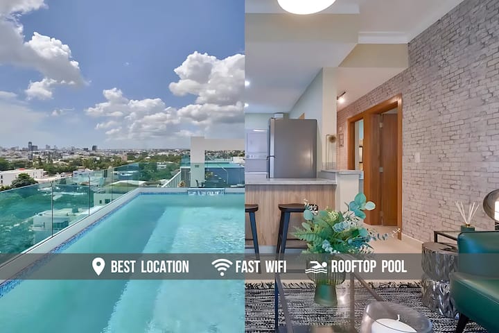 Downtown Luxe 1br Apartment | Pool | Gym - Santo Domingo (Dominican Republic)