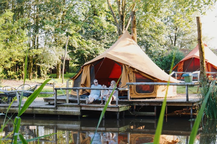 Ark Glamping Ijsbeer: Familietent In De Natuur - Herentals