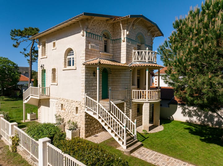 Villa 1915 Avec Grand Jardin, à 80m De La Plage - Saint-Palais-sur-Mer