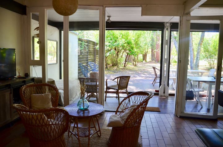 Maison à 2min Du Lac Sous Les Pins, 15min Océan - Lacanau