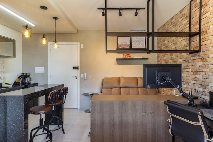 Studio High - 1 Garagem, Enxoval - Novo Hamburgo