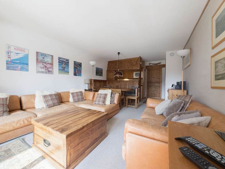 Bythinelles 5, Meribel Altiport Sleeps 4 2 Bedroom - Méribel