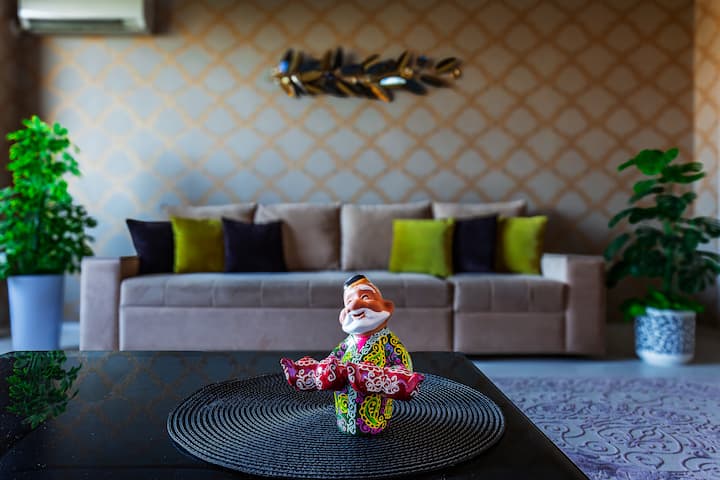 Large Apartment, View Of The City - Uzbekistan