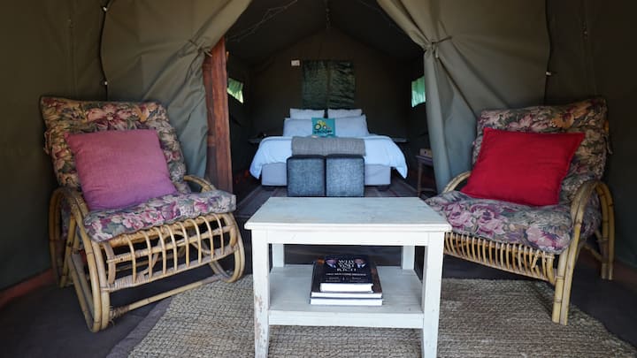 Farm Luxury Tent 1 Lippizaner With Lake Views - Sudáfrica