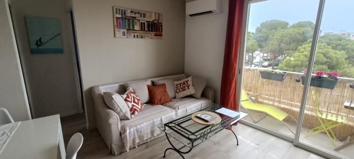 T2 Très Lumineux Avec Vue Parc + Parking - Palavas-les-Flots