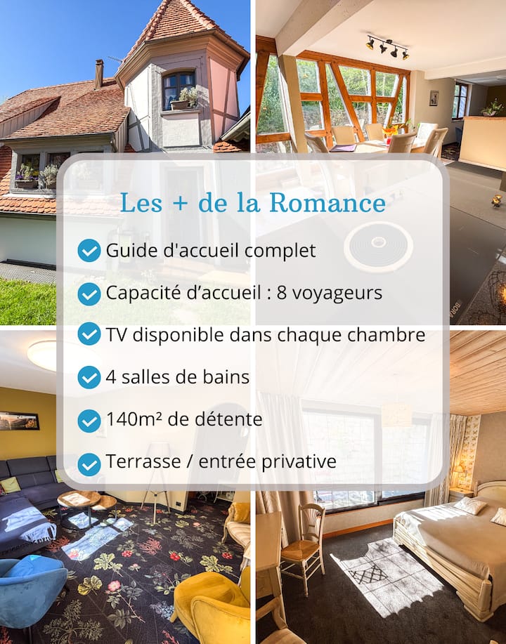 Villa La Romance - Luxueux & Spacieux - Parking Pv - Sélestat