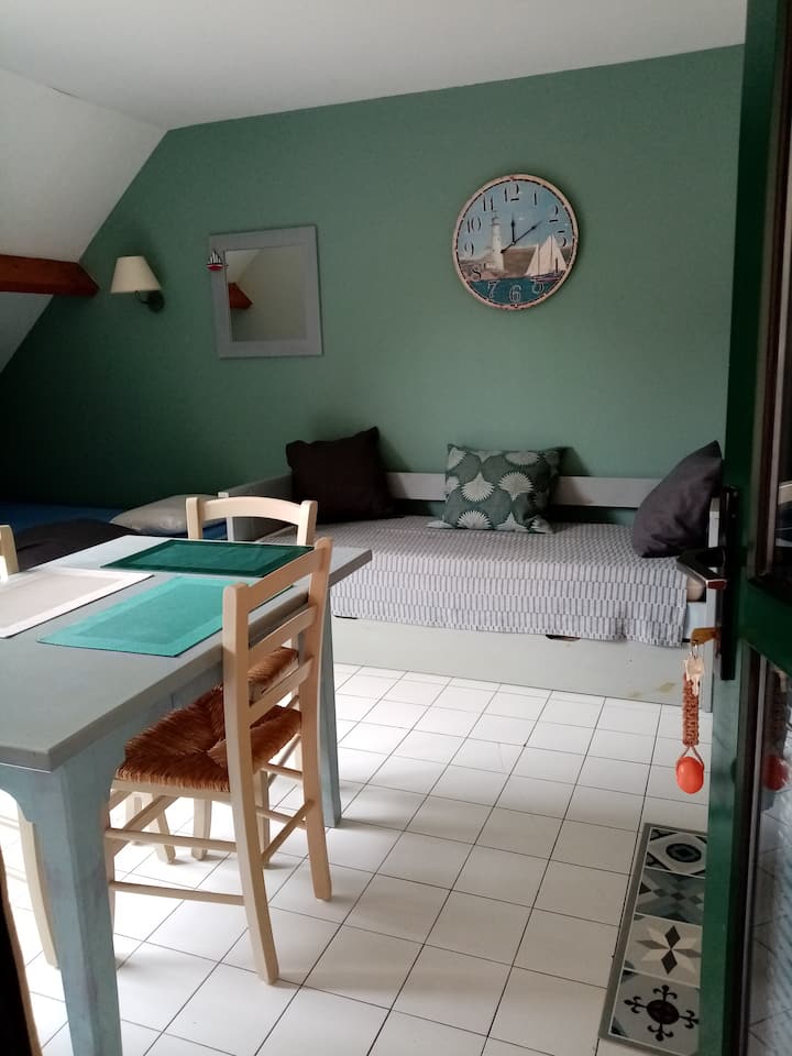 Studio Lumineux 2 Pers Résidence - Fouesnant