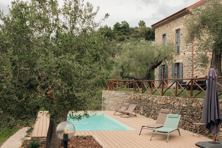 Villa Esclusiva Con Piscina Vista Mare Nel Cilento - Ascea