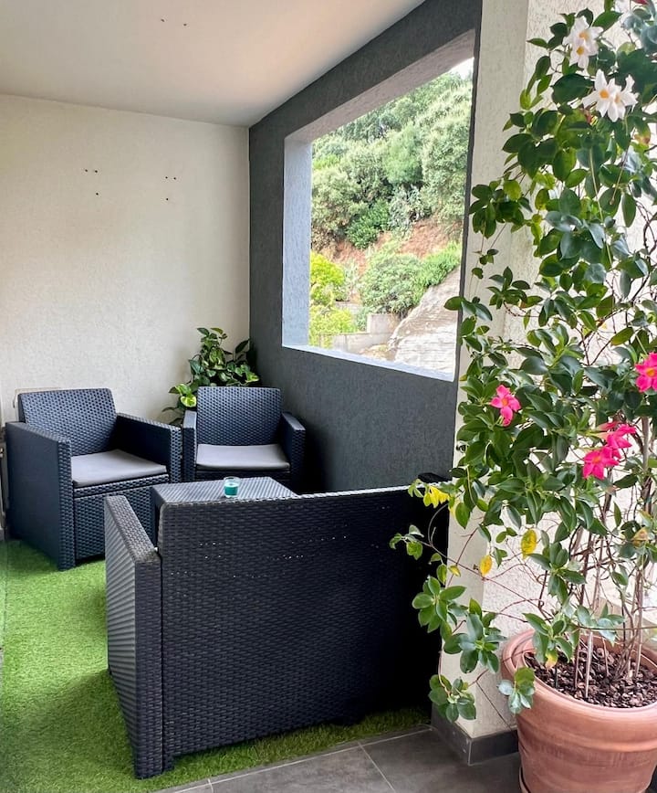 Studio Cosy Tout éQuipé (à 5 Min Du Centre Ville) - Bastia