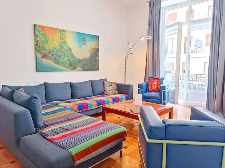 Spacieux App., Ac, Cœur De Nice, 2min De La Plage - 빌르프헝슈-슈흐-메흐