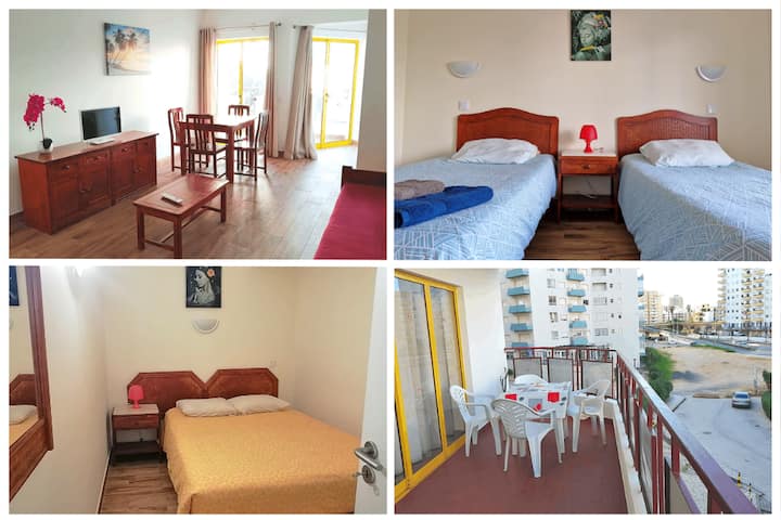 Wood & Waves Corner | 3 Beds • 5 Min Beach • Wifi - Portimão