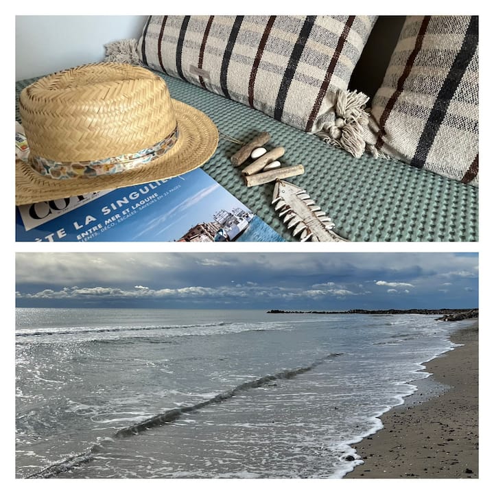 Le Cabanon Pabalou De La Plage - Frontignan