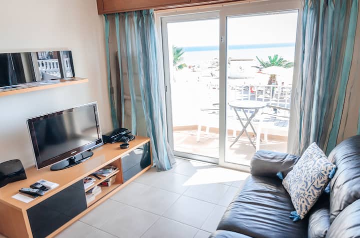 Sea Blue Apartamento 2 Quartos - Frente Ao Mar - Quarteira