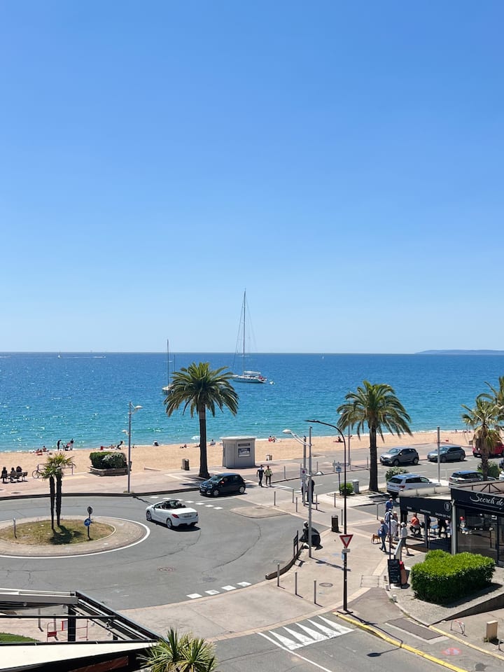 Appartement Très Confortable Vue Mer Fréjus-plage - Fréjus