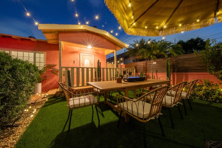 Luxe Oasis | Swim Spa + Sauna | 5 Min To Lax+sofi - South Los Angeles - Los Angeles