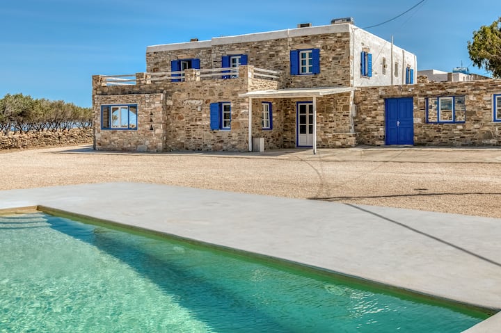 Nikorama_villa&swimming Pool&bbq 7+7guests 2 Floor - Paros