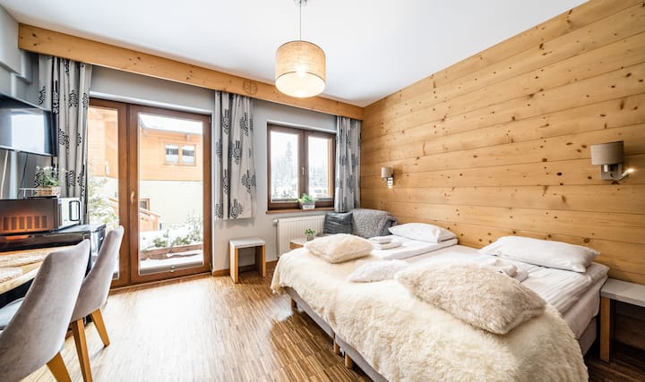 Resort Lipki Park, Ap. A 04 Z Sauną W Obiekcie - Zakopane