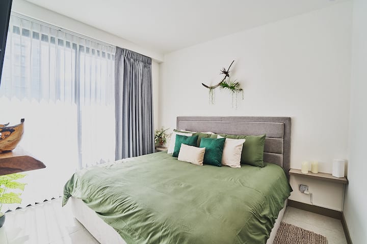 Nucleo Modern Apartment Near Airport A/c King Bed - San José