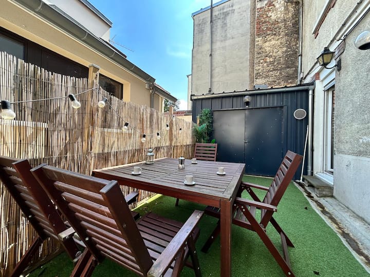 117 Gambetta Maison 4 Chambres, 4 Sdb Et Terrasse - Reims