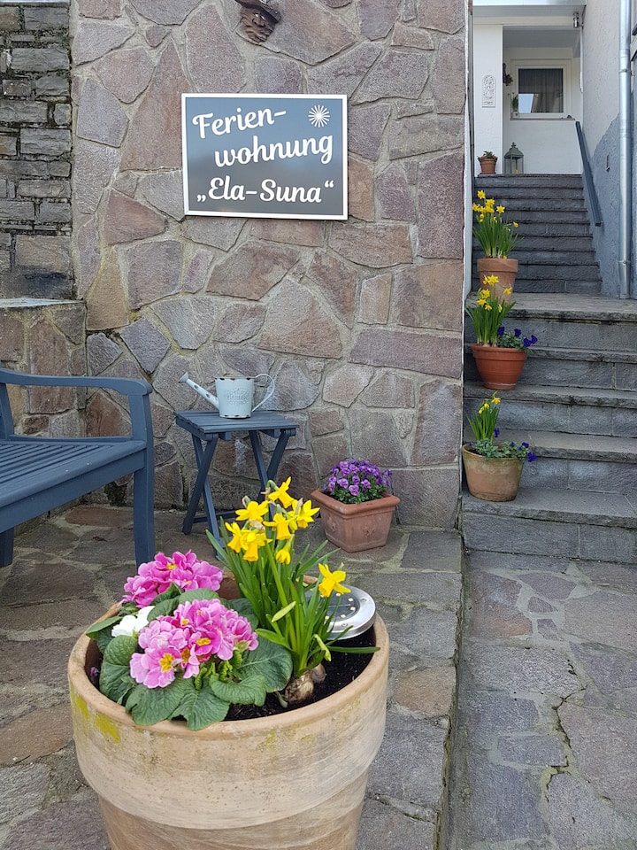 Ferienwohnung "Ela-suna" Mit Traumhafter Aussicht - Bingen