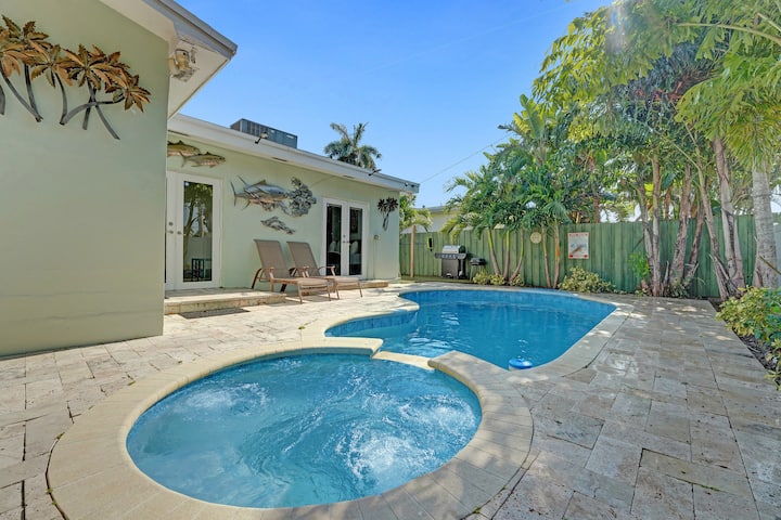 Tiki Paradise Oasis W/heated Pool And Jacuzzi - Dania Beach, FL