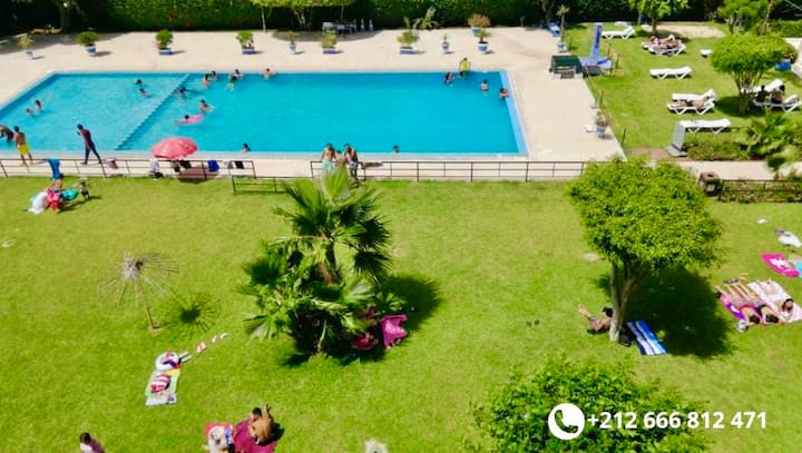New Apart Vue Sur Mer❤piscine 🏊🌞 Centre Tanger - 탠지어