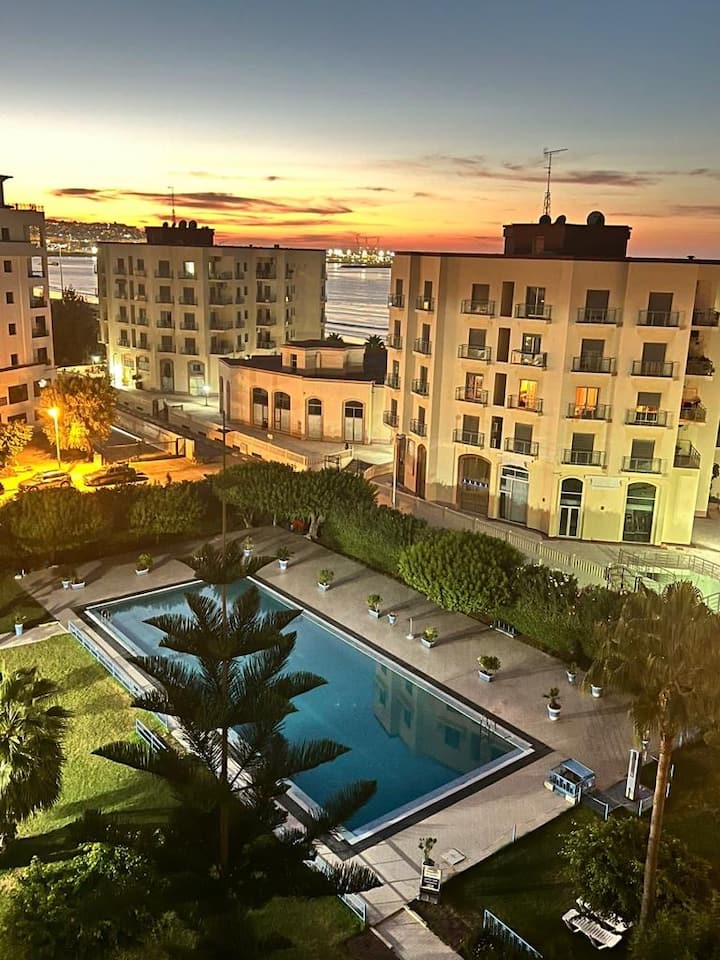New Apart Vue Sur Mer❤piscine 🏊🌞 Centre Tanger - Tanger