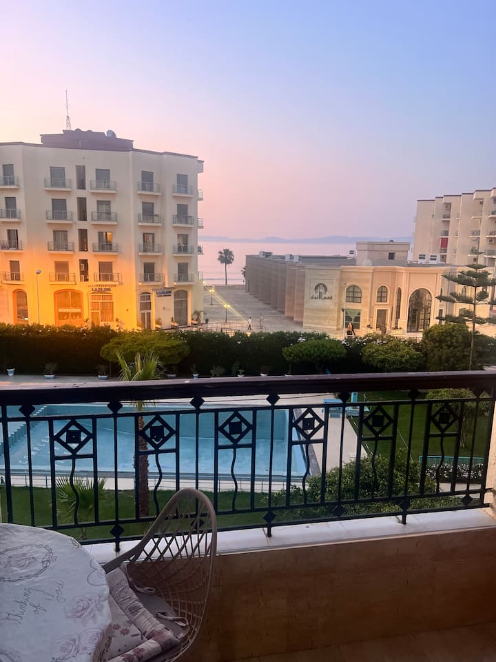 New Apart Vue Sur Mer❤piscine 🏊🌞 Centre Tanger - Marokko