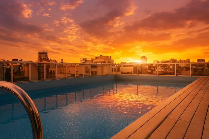 Modern & Sunny 1br Palermo Queens | Rooftop Pool - Buenos Aires